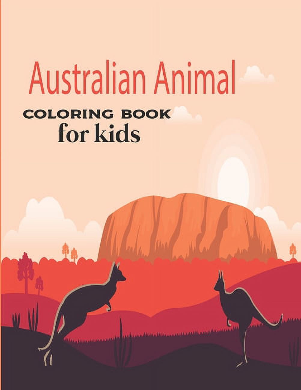 Australian Animal Coloring Book for kids: Children's Animal Coloring ...