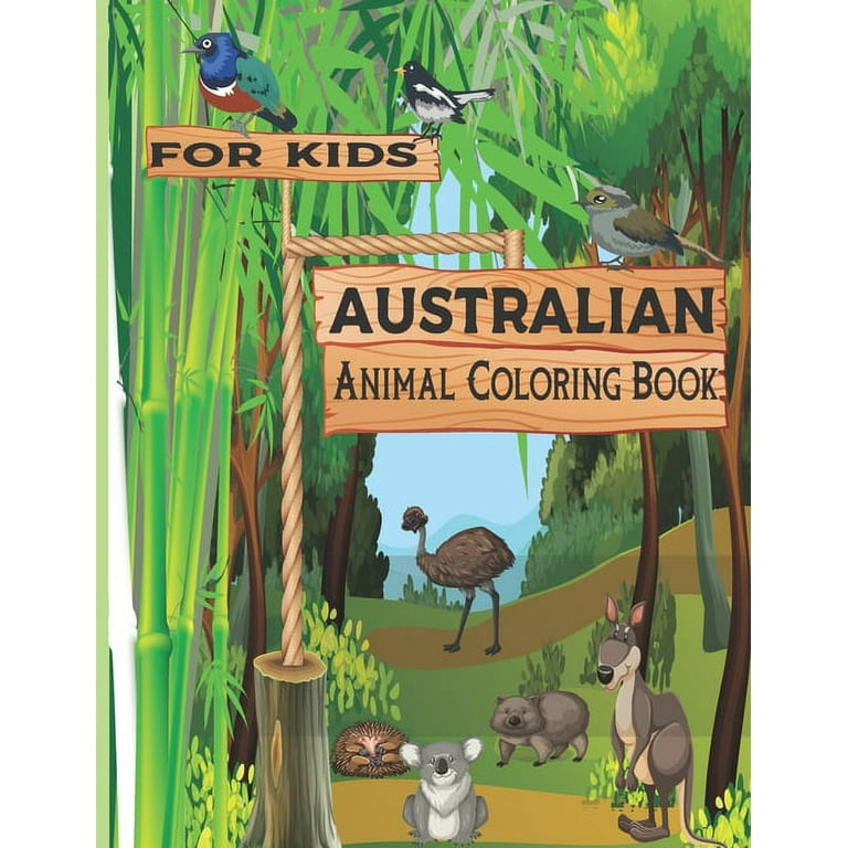australian coloring book