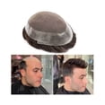 Australian Base French Lace with PU Around Men Toupee Durable Human ...