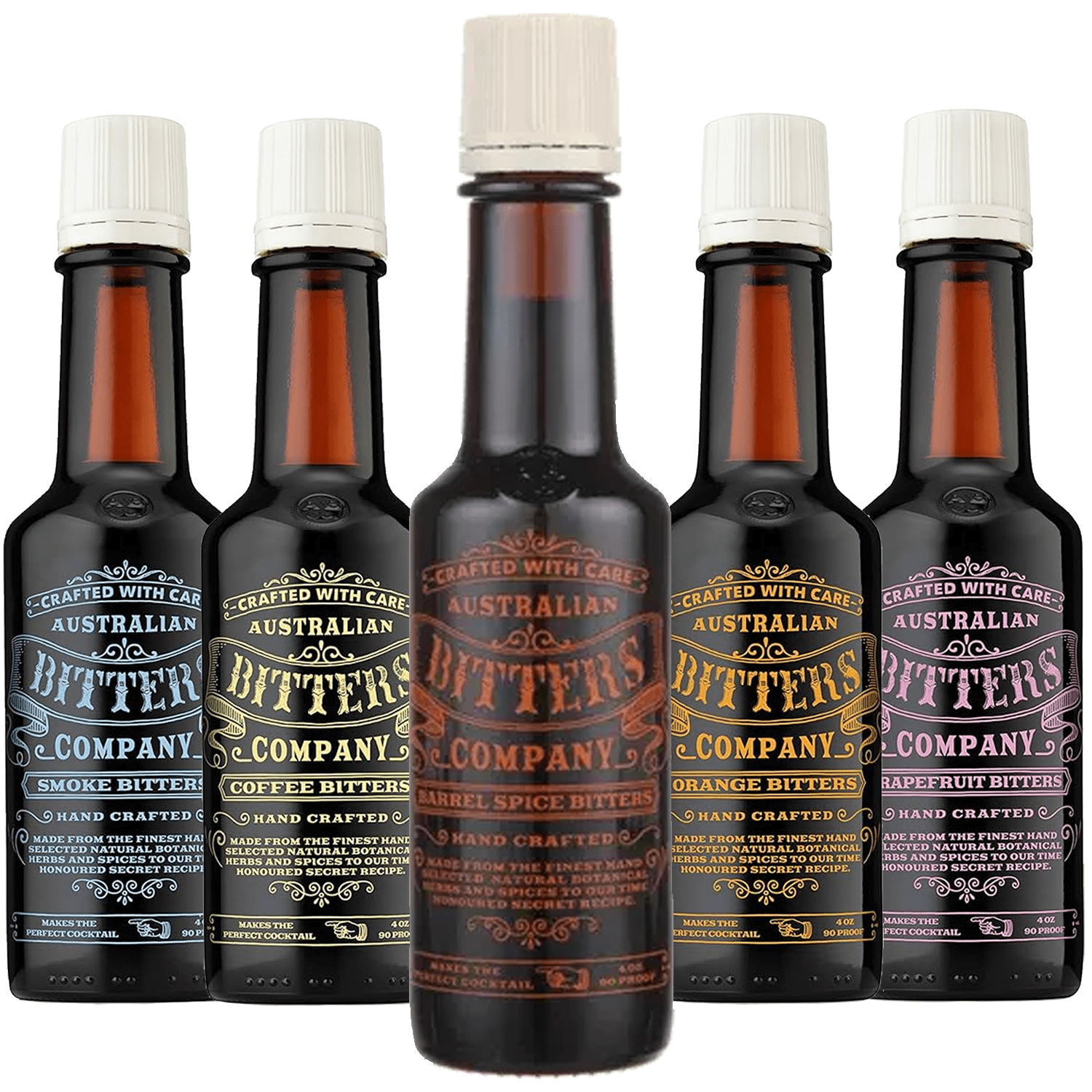 Australian Bitters Company Smoke, Barrel Spice, Coffee, Orange ...