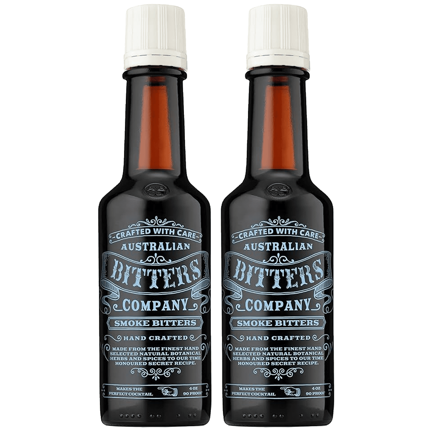 Australian Bitters Company Smoke Bitters: Elevate Your Cocktails with 4oz Bottles Perfect for ...