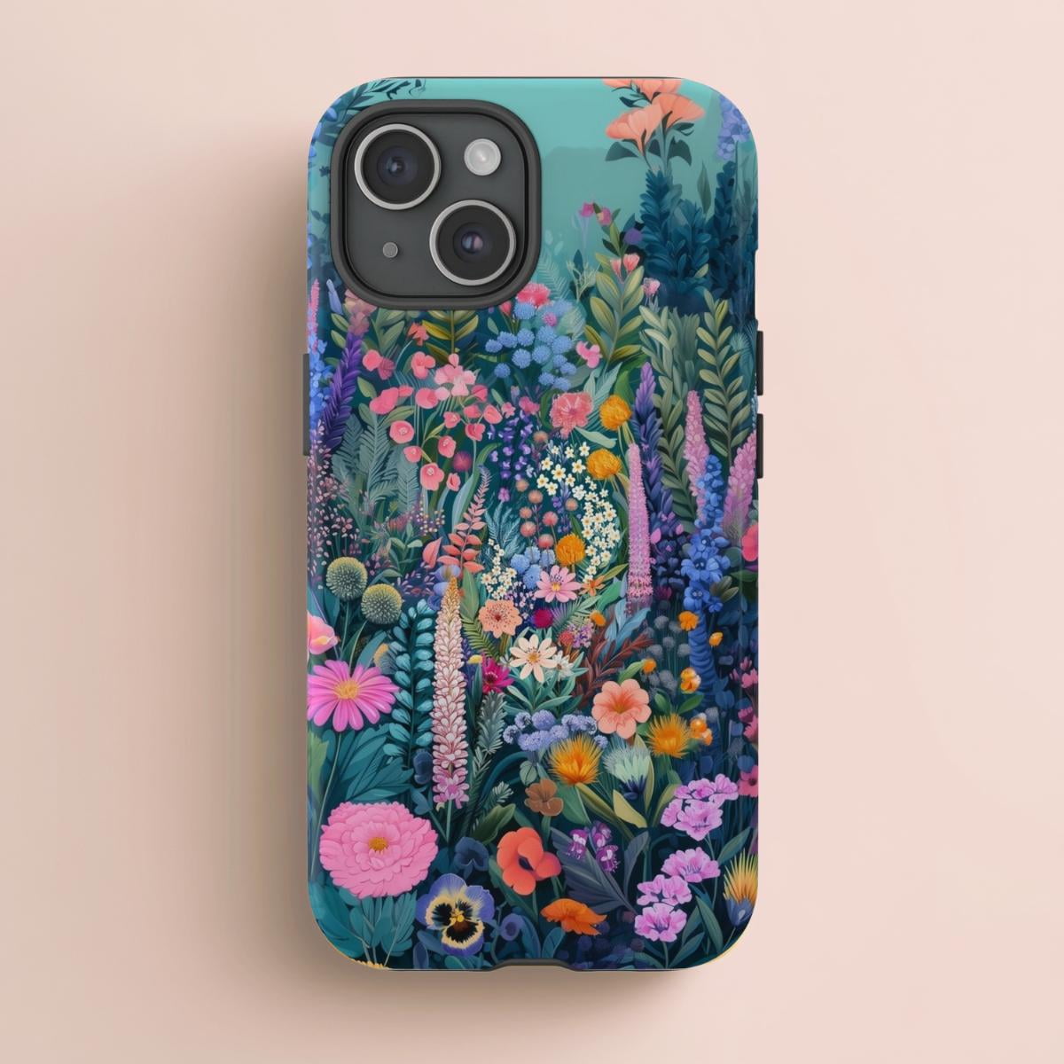 Australian Bloom Glow Phone Case Colorful Wildflower Art for iPhone 17 ...