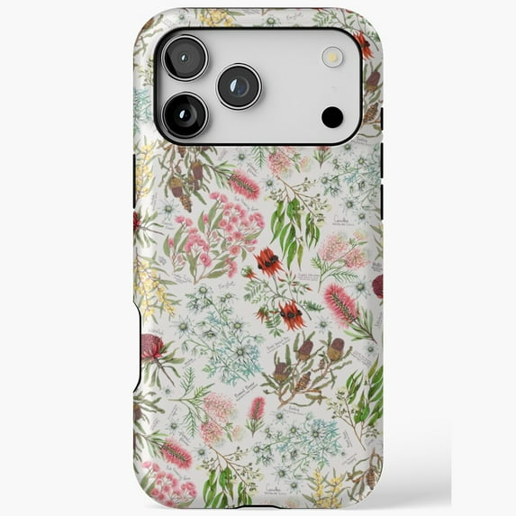 Australian Botanics Day Light Pattern Case Compatible with iPhone 11-17 ...