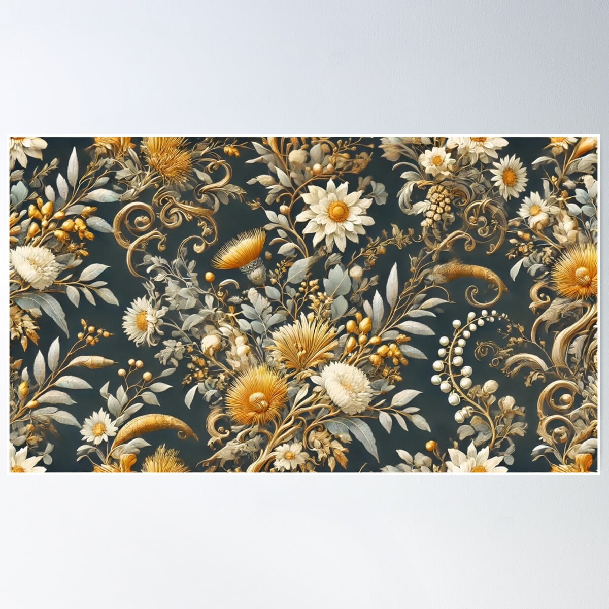 Australian Botanics: Gum Blossom Delight Poster Wall Art, Modern Wall ...