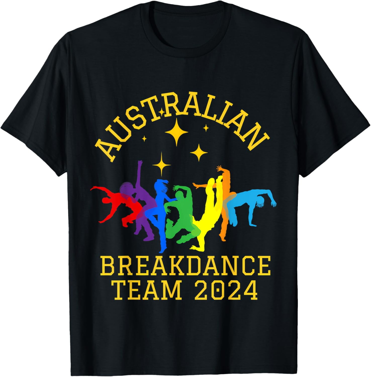 Australian Breakdance Team 2024 - Funny Breakdancing Meme 24 T-Shirt ...