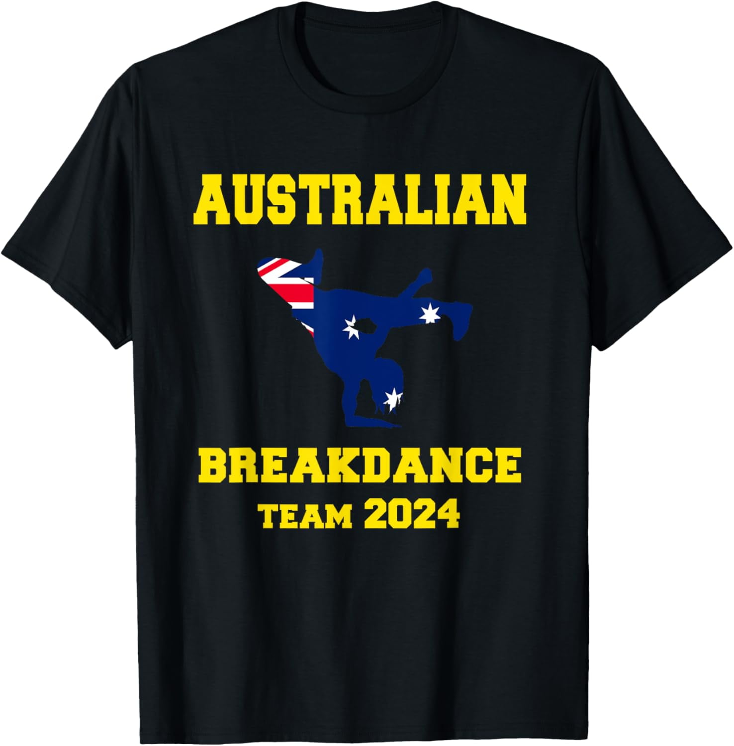 Australian Breakdance Team 2024 - Funny Breakdancing Meme 24 T-Shirt ...