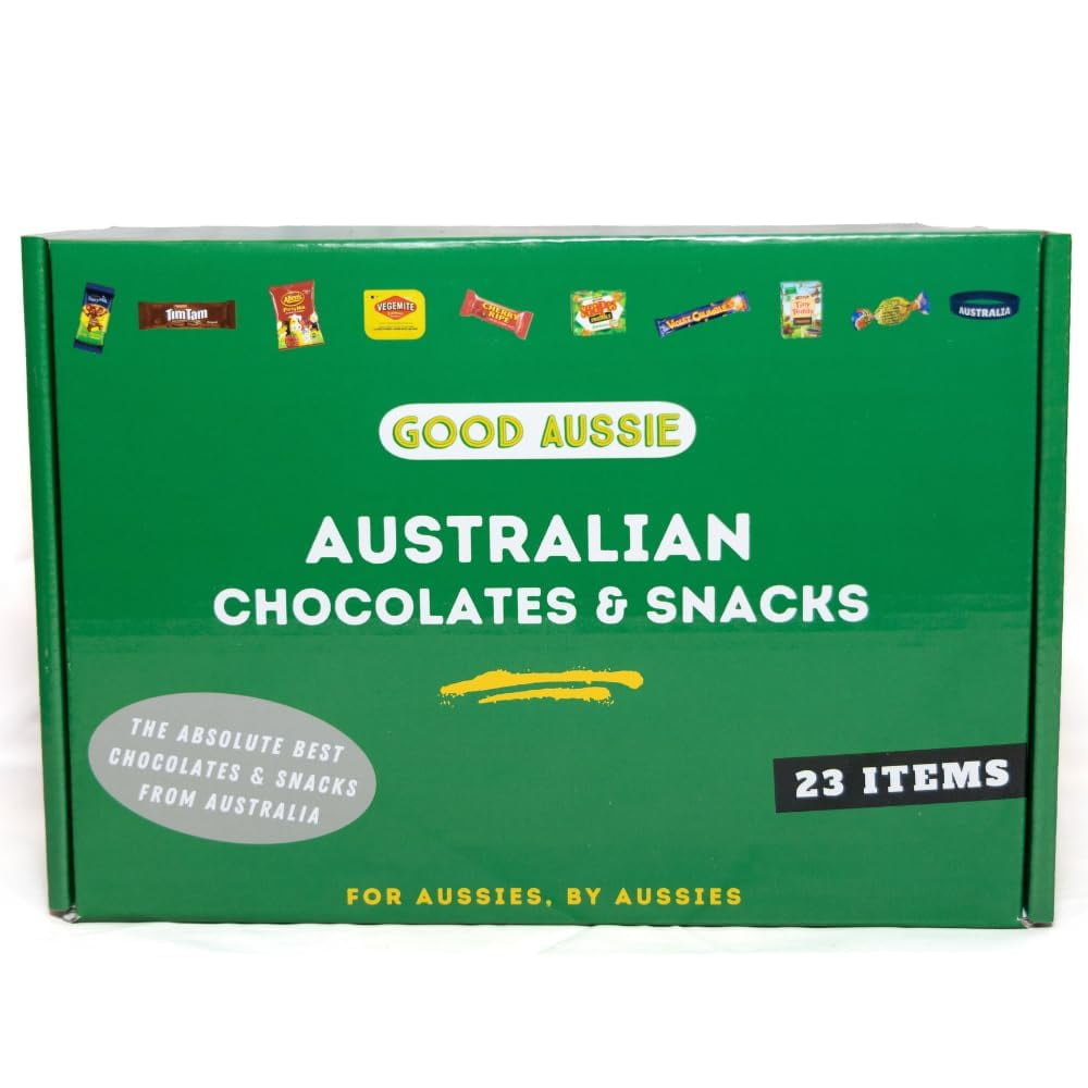 Australian Candy & Snack Box (23 Items) Very Best Australian Food Gift ...