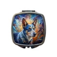 Australian Cattle Dog Abstract Art Travel Makeup Handbag Purse Small ...