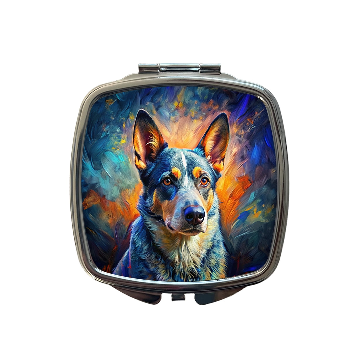 Australian Cattle Dog Expressionism Art Travel Makeup Handbag Purse ...