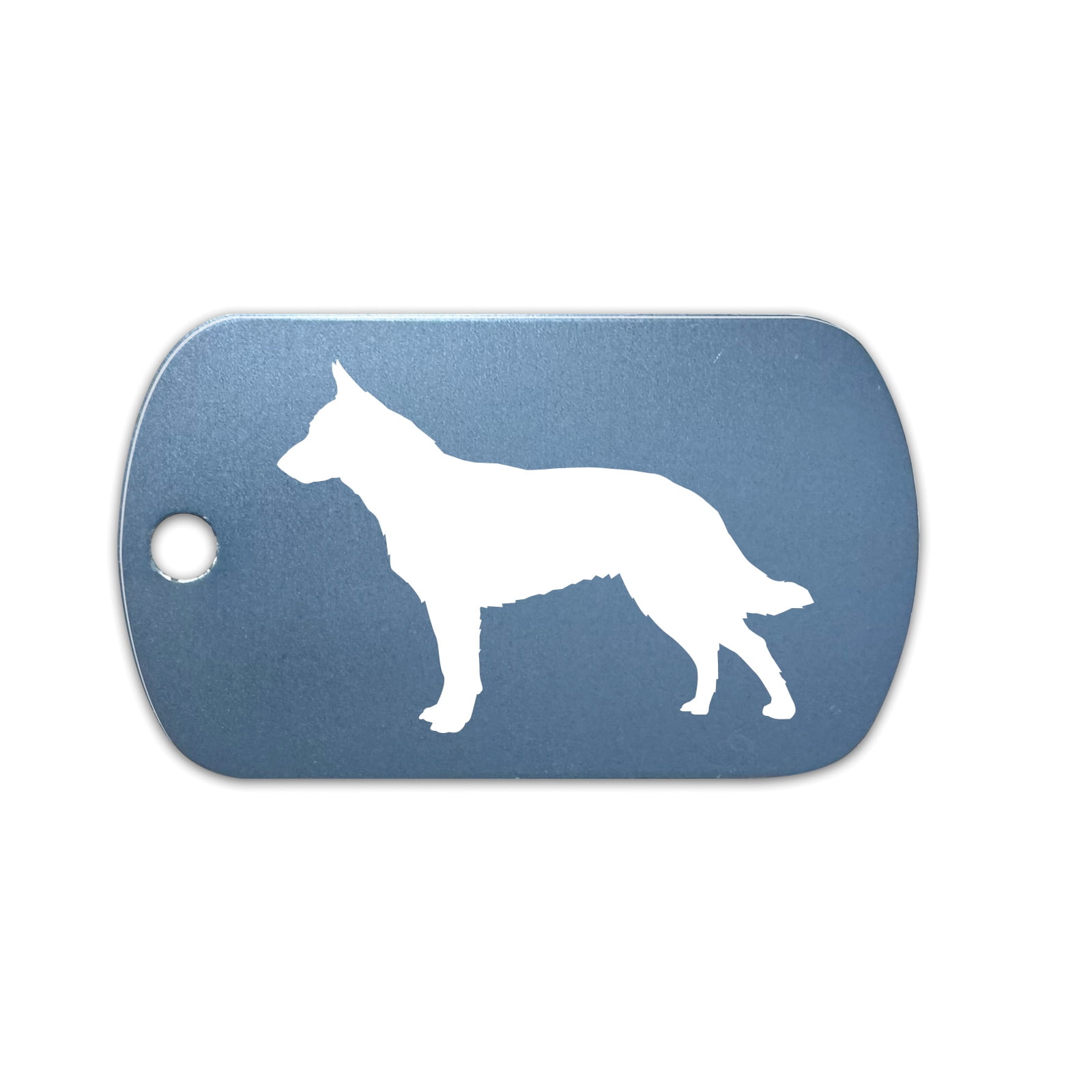 Australian Cattle Dog GI Dog Tag Aluminum Keychain dog canine pet ...
