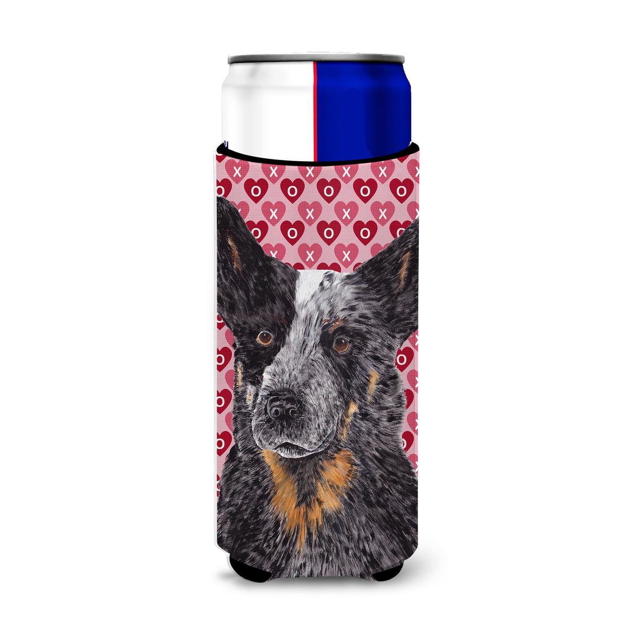 Australian Cattle Dog Hearts Love Valentines Day Ultra Hugger for slim ...