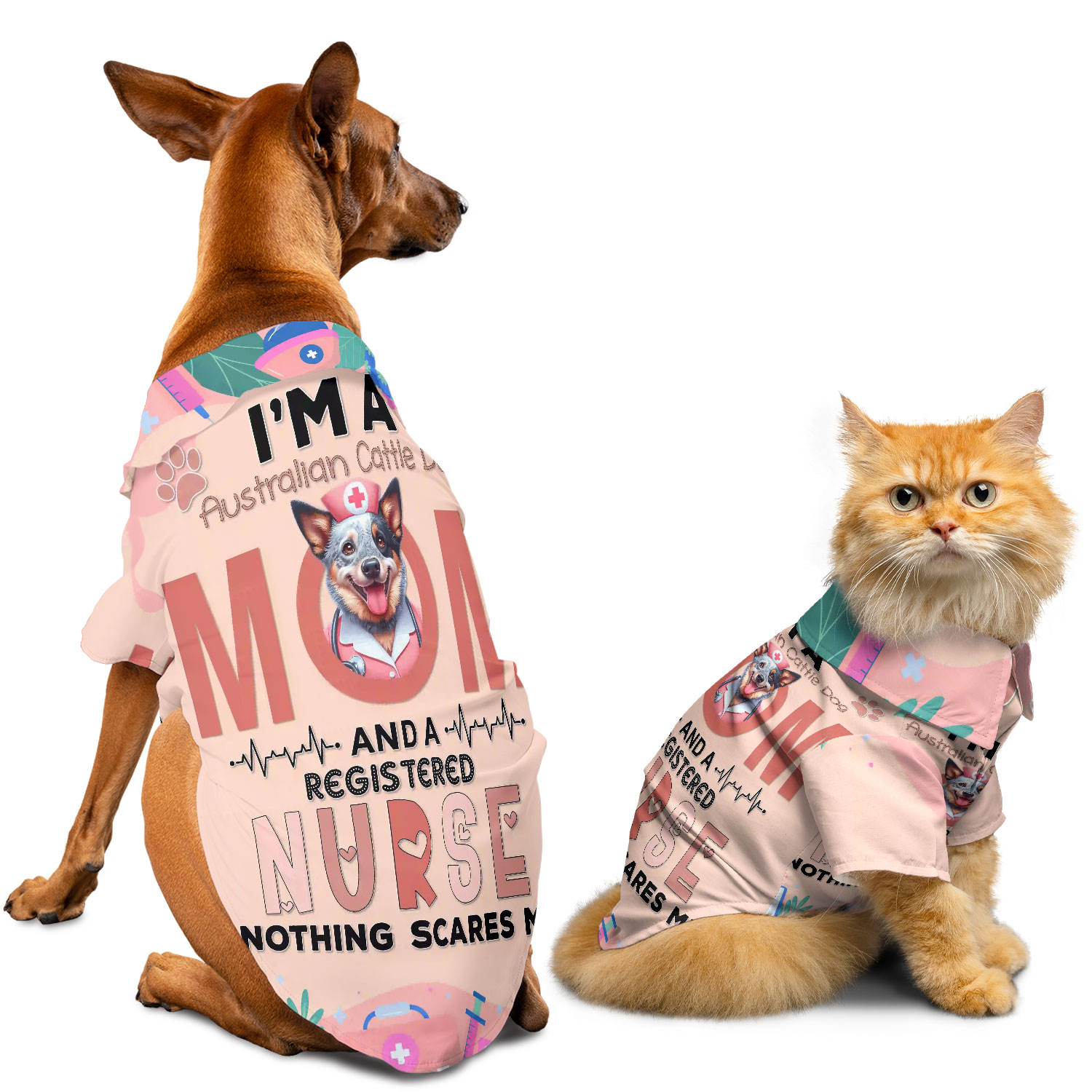 I'm a Australian Cattle Dog Mom and a Registered Nurse Nothing Scares ...