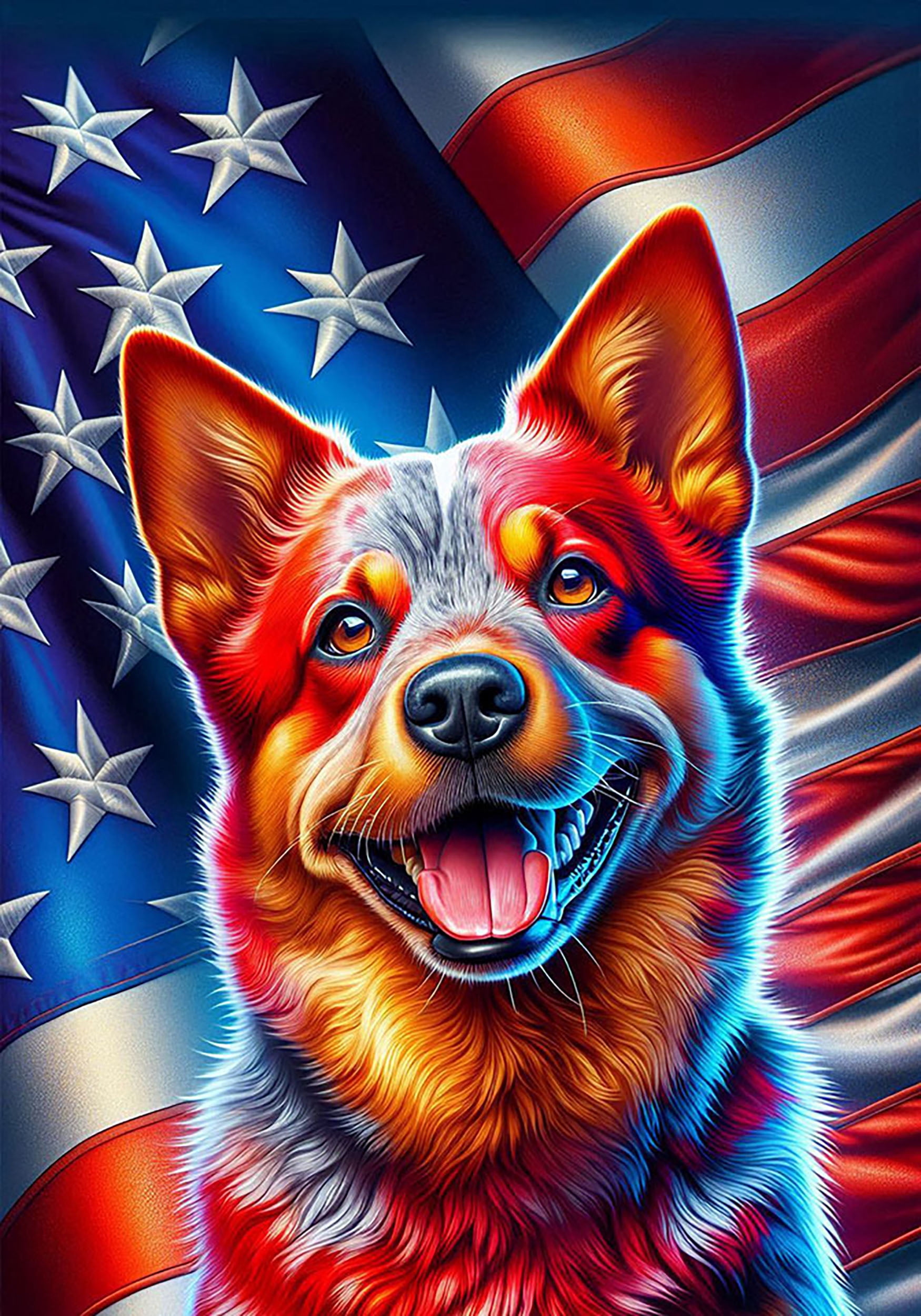 Australian Cattle Dog Red - Best of Breed DCR Patriotic III Outdoor ...