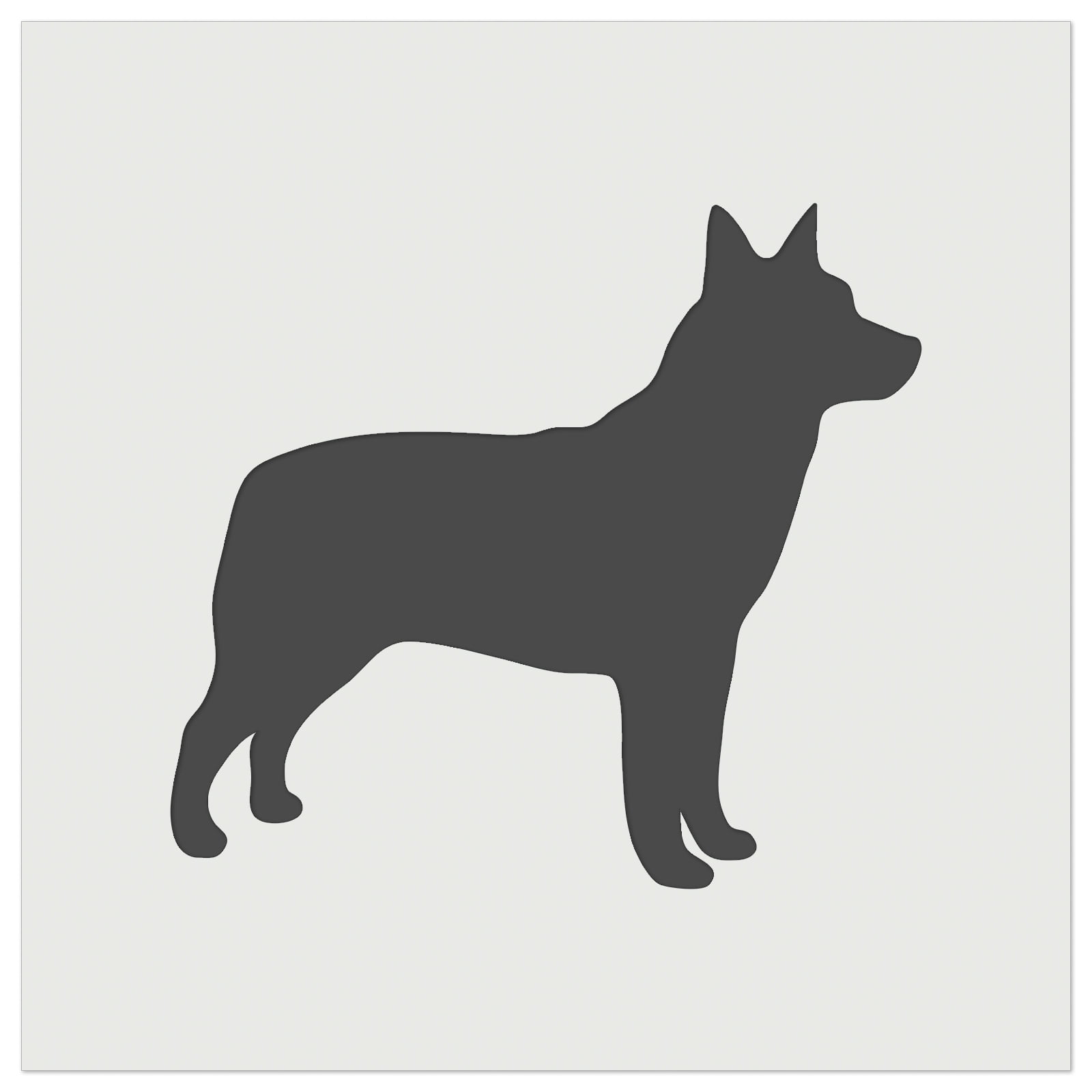 Australian Cattle Dog Solid DIY Cookie Wall Craft Stencil - 5.5 Inch ...