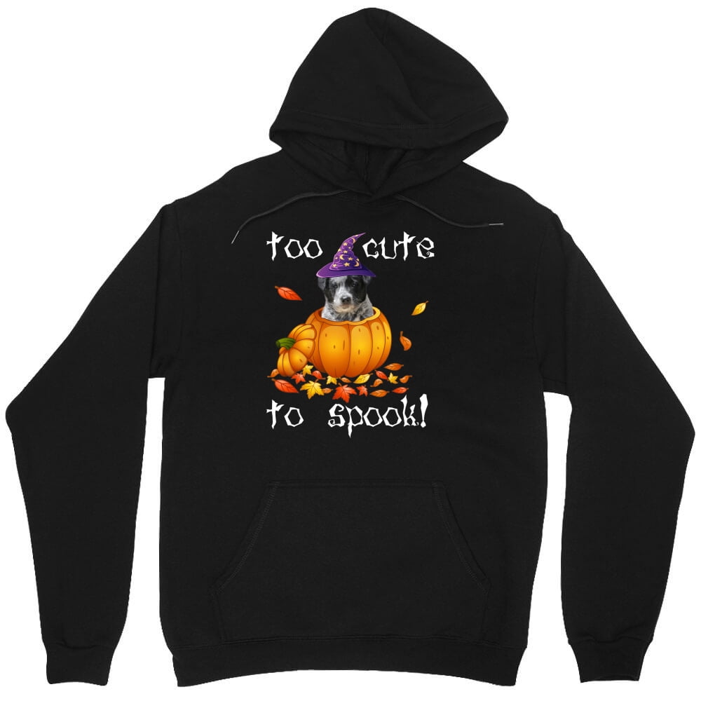 Australian Cattle Dog "Too Cute To Spook" Graphic Funny Halloween Dog ...