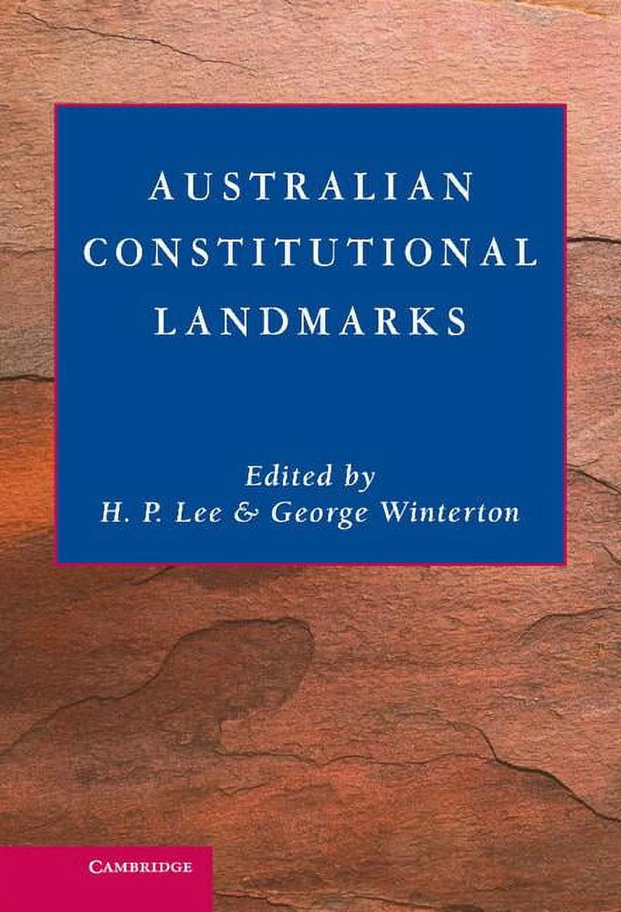 Australian Constitutional Landmarks, (Hardcover) - Walmart Business ...