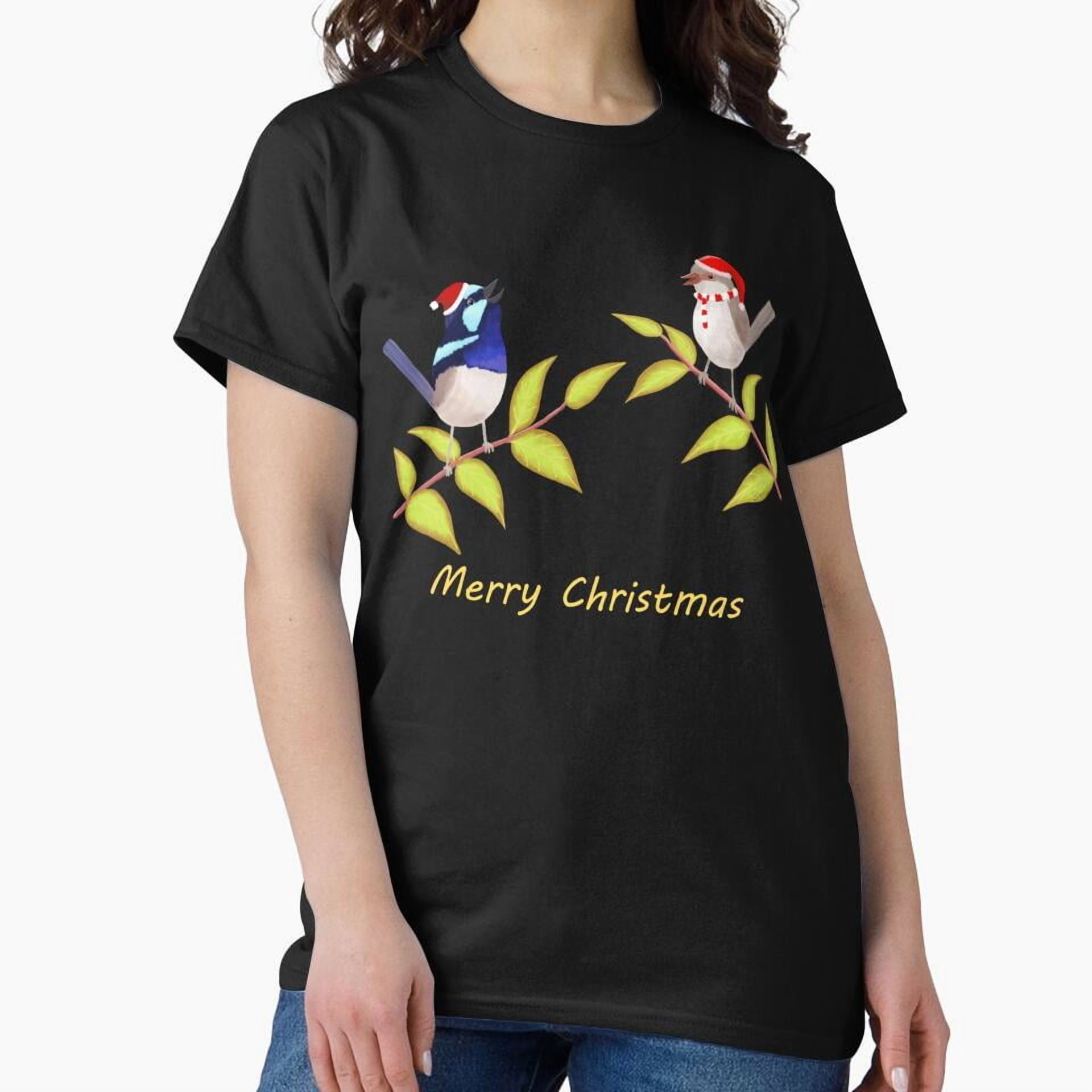 Australian Cute Blue Wren With Christmas Carols Funny Bird Lover ...