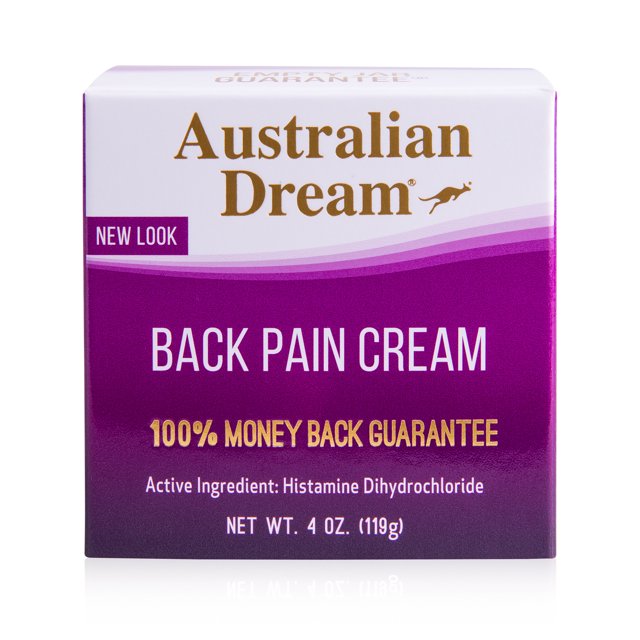 Australian Dream Relief Cream for Back, Neck, Body, Muscle Aches - 4 Oz ...