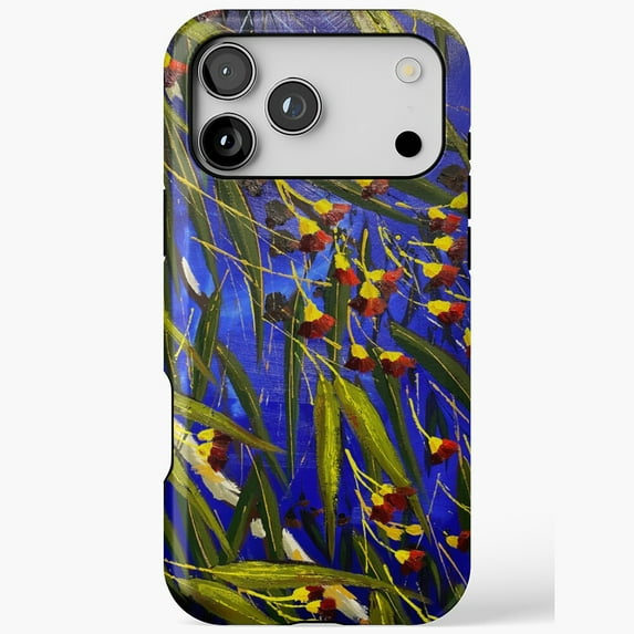 Australian Eucalyptus Flower Art Phone Cover for iPhone 11 12 13 14 15 ...