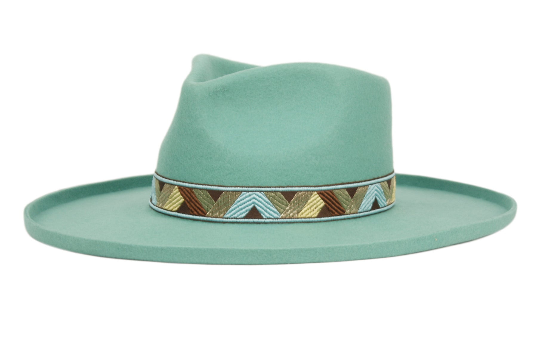 Australian Felt Wide Brim Fedora Hat - Walmart.com