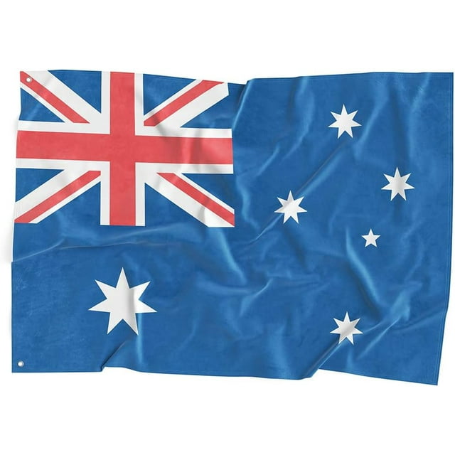 Australian Flag Australia National Flag Polyester Fiber 3x5 Feet Flag ...