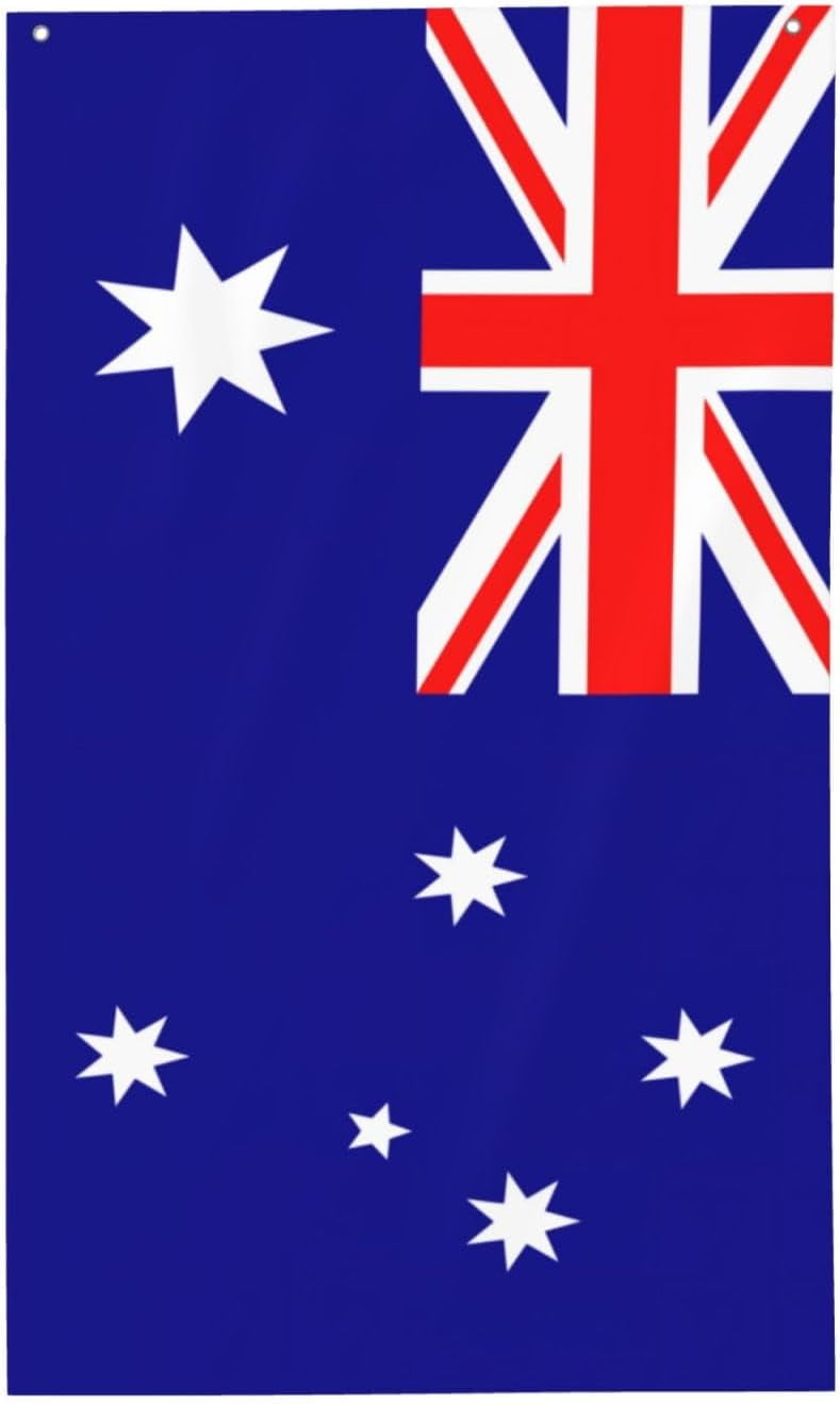 Australian Flag Print Garden Flag Single Side 3x5 ft,Outdoor Home Patio ...