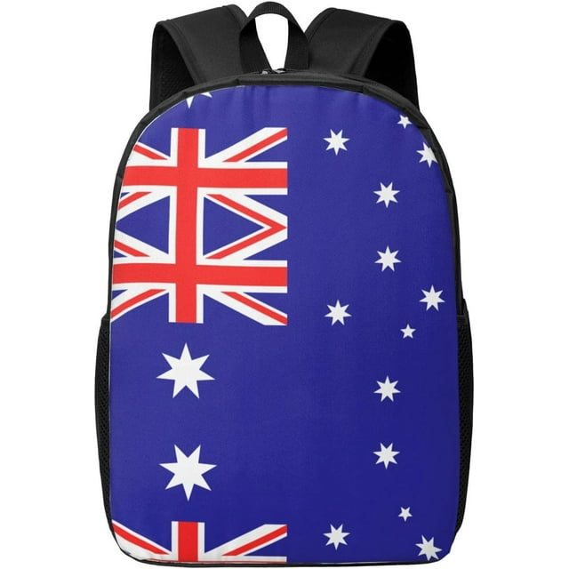 Australian Flag Print Laptop Backpack,Travel Daypack,Business Work Bag ...