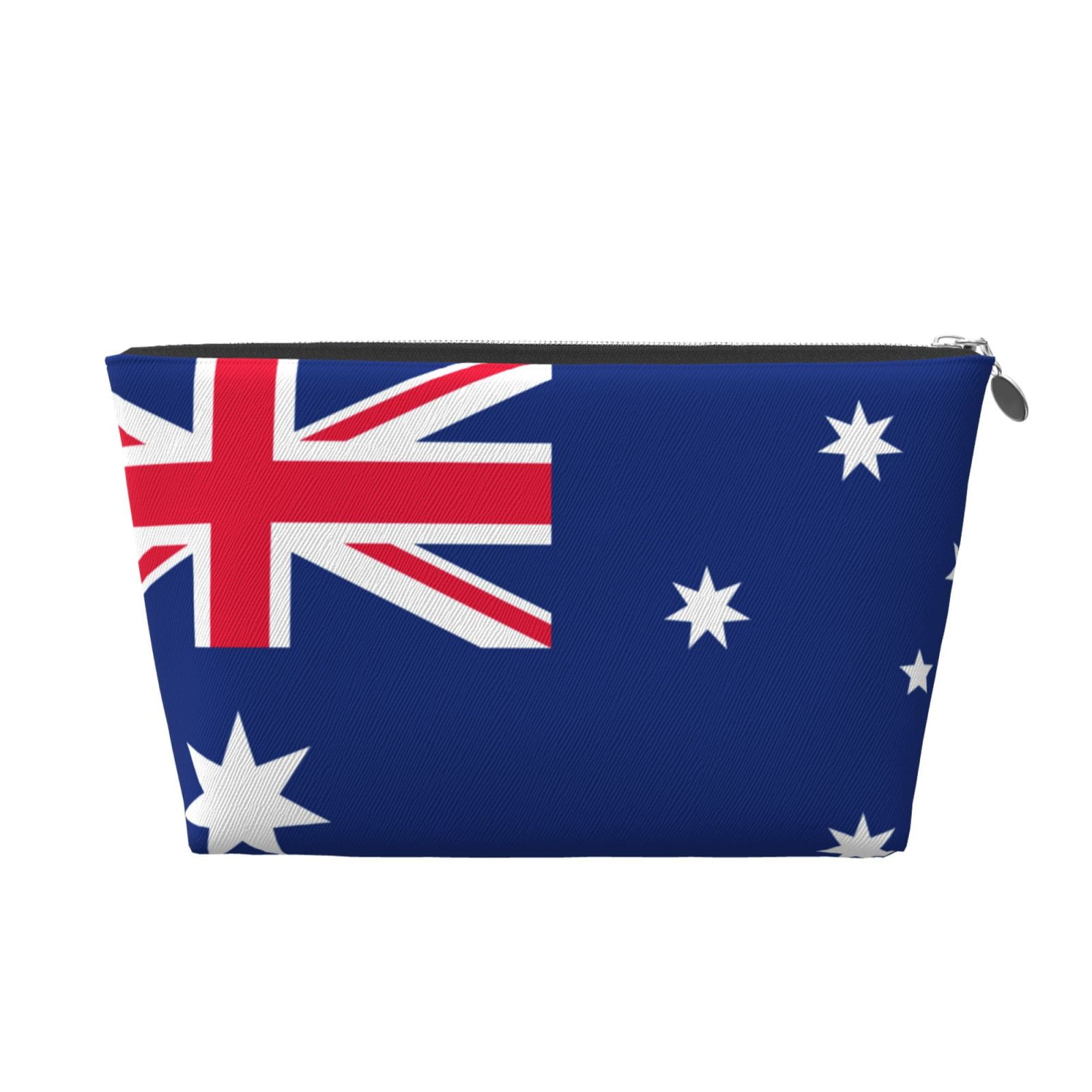 Australian Flag Small Purse Organizer Zipper Cosmetic Handbag Tote ...