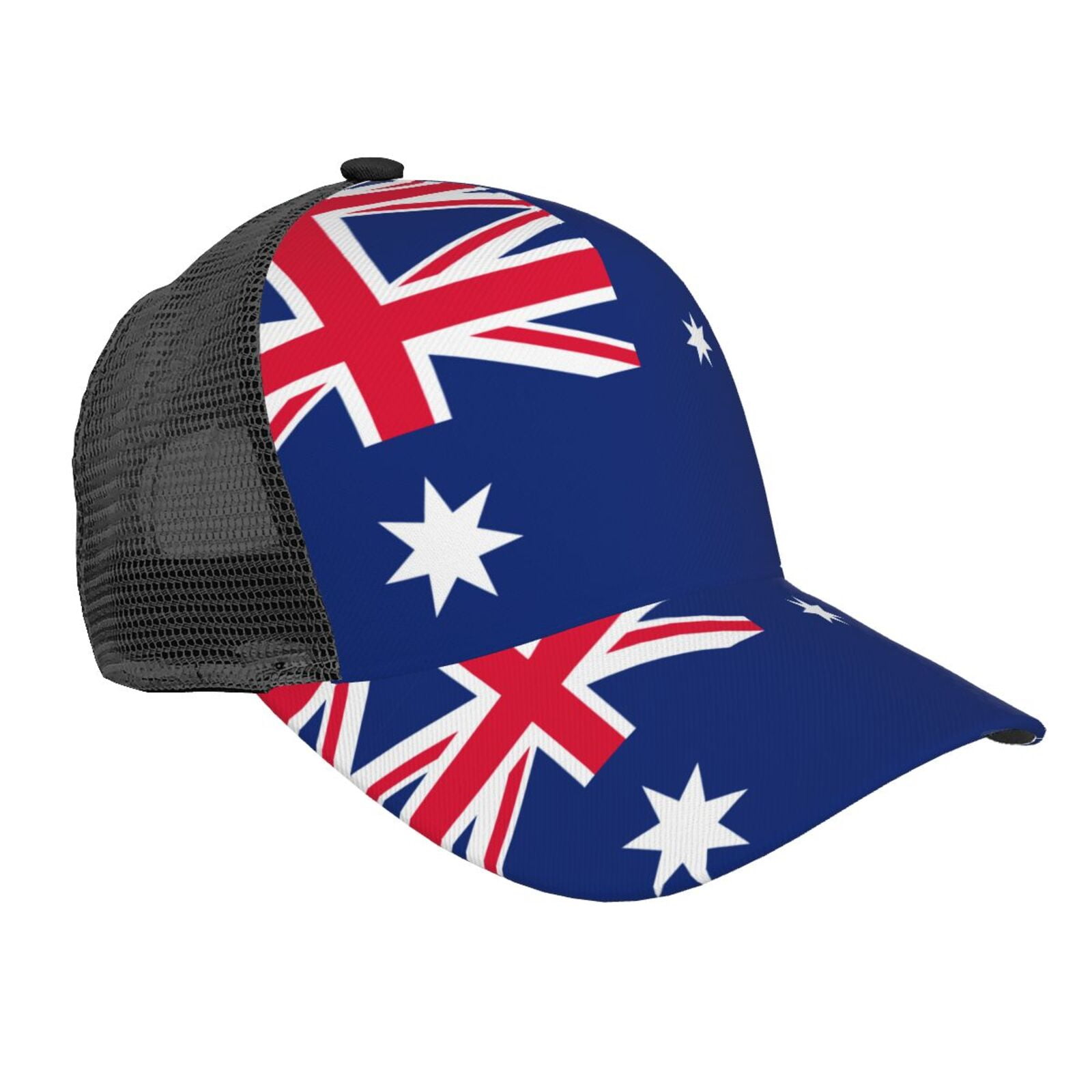 Australian Flag Snapback Trucker Hats Baseball Caps Adjustable Mesh ...