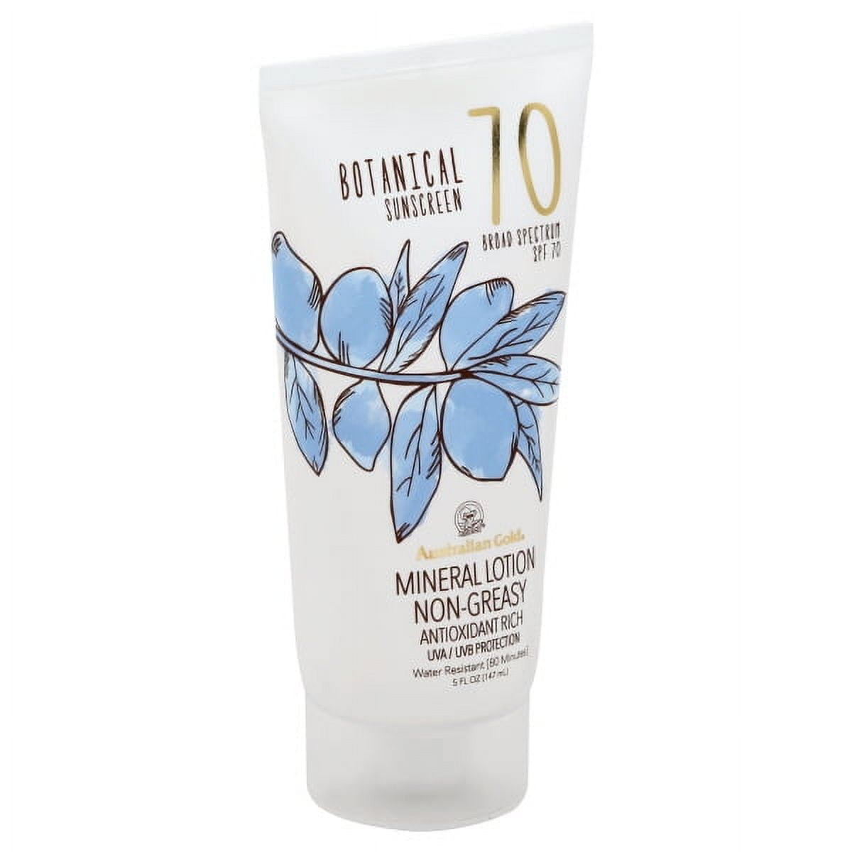 Australian Gold SPF 70 Botanical Mineral Lotion Sunscreen - Walmart.com