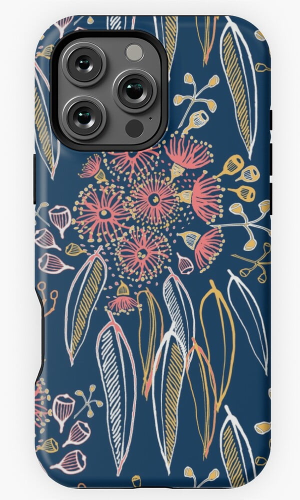 Australian Gumtree Eucalyptus Blossom Floral iPhone 11–16 Pro Max ...