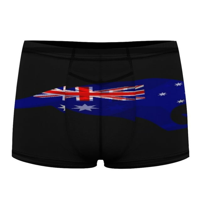 Australian Kangaroo Flag Men's Mesh Boxer Briefs Cooling Breathable ...