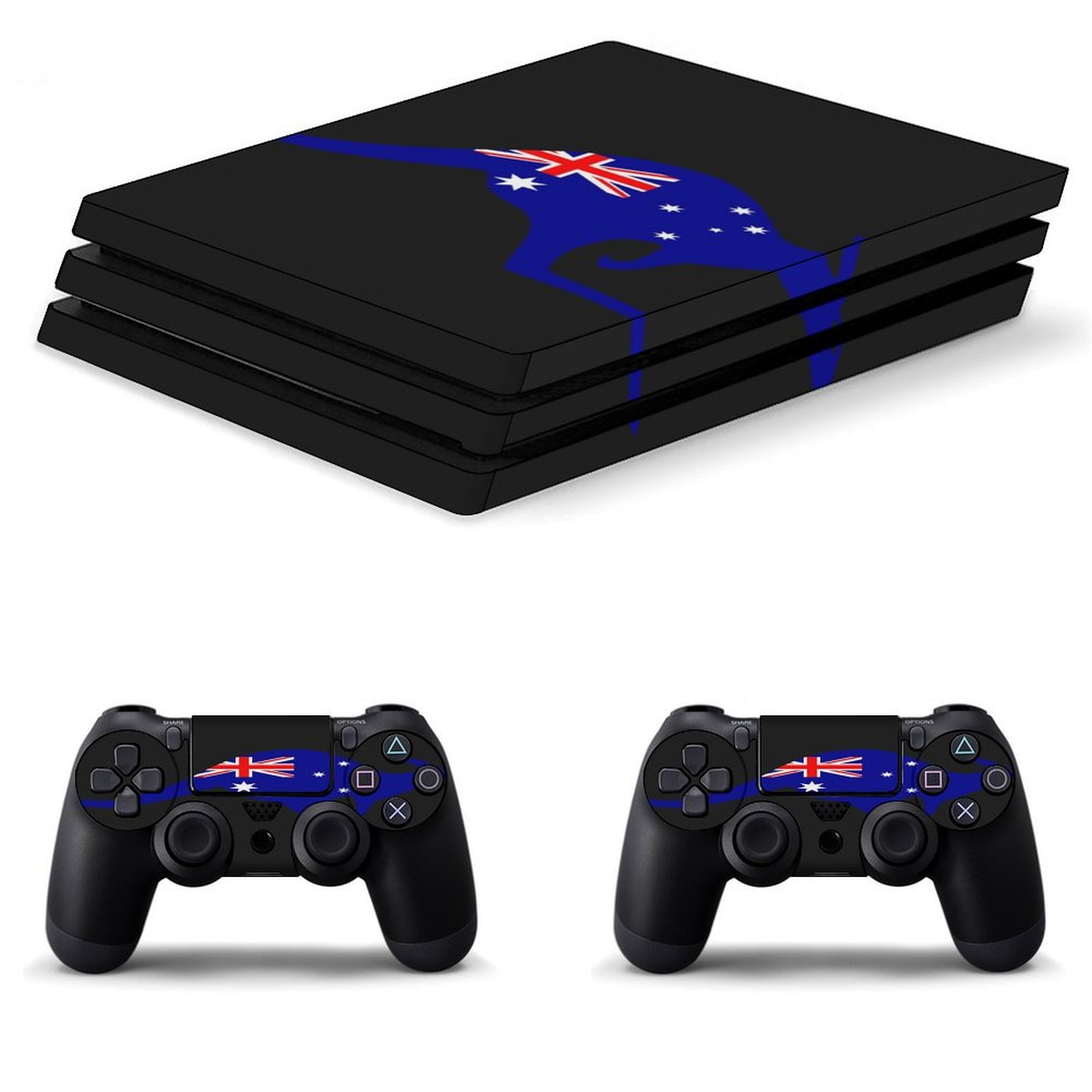 Australian Kangaroo Flag PS4/PS4 Pro/PS4 Slim Skin Sticker For Console ...