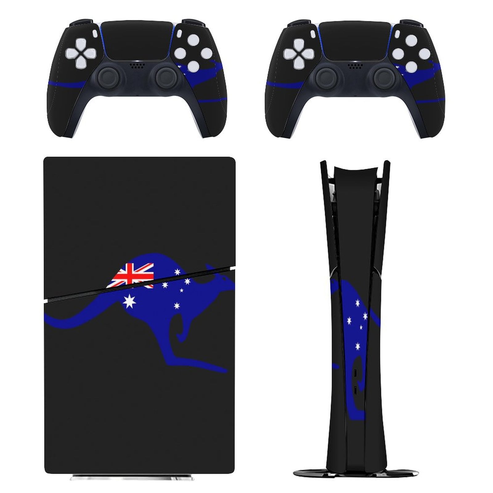 Australian Kangaroo Flag PS5/PS5 Pro/PS5 Slim Digital Disc Skin Sticker ...