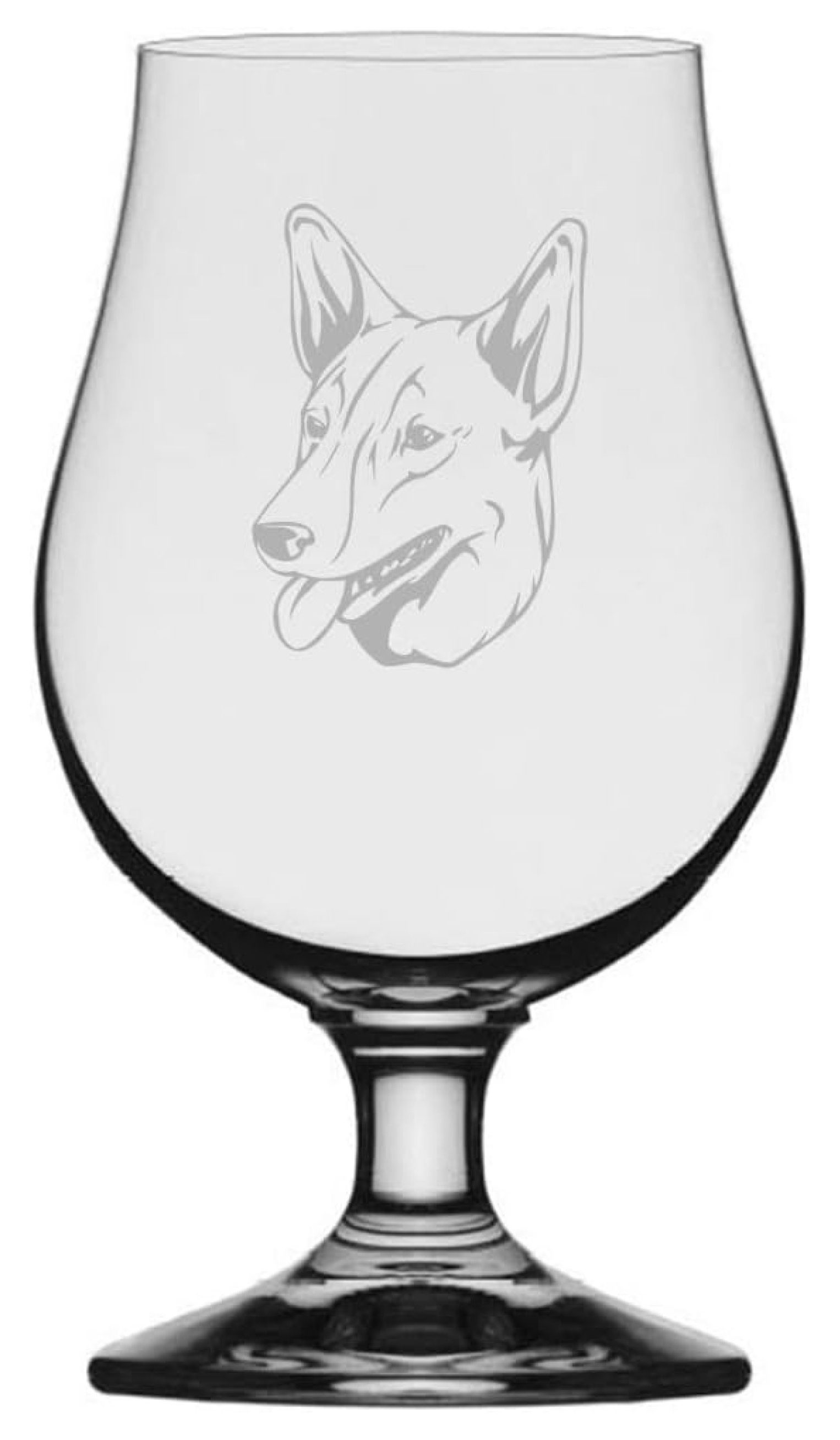Australian Kelpie Dog Themed Etched 13.25oz Iona Beer Glass - Walmart.com