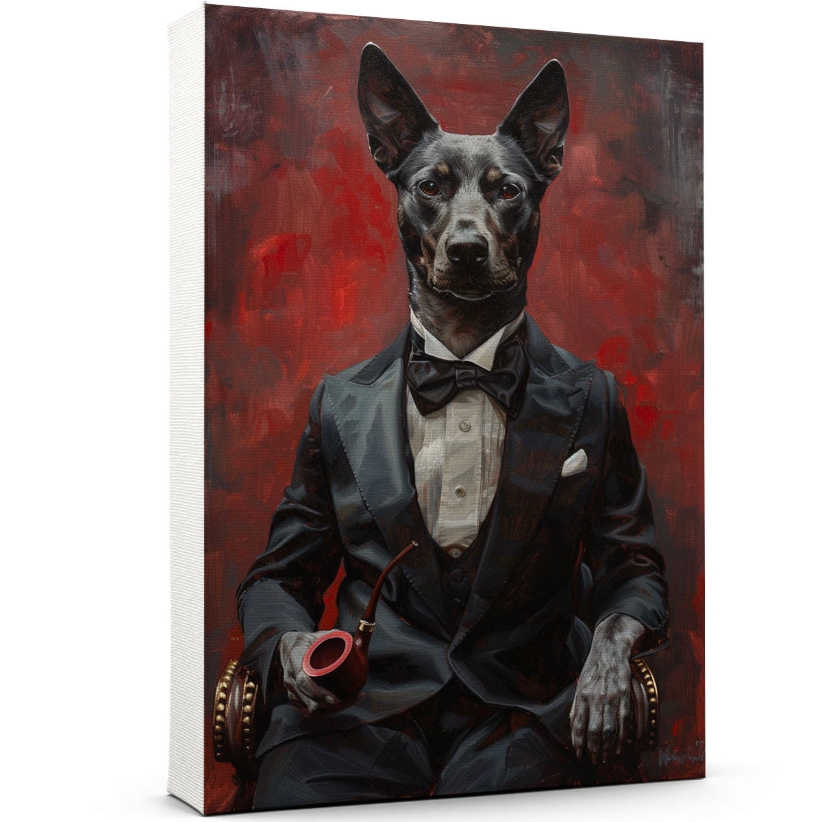 Australian Kelpie Dog prints wall art Poster Unframe, Australian Kelpie ...