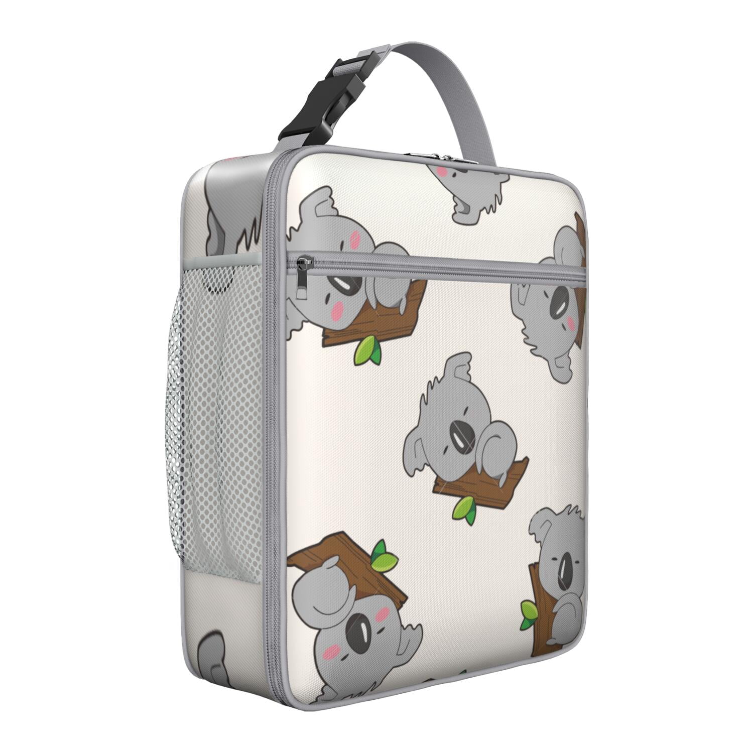 Australian Koala Bear Cartoon Lunch Box Tote, Cute Animal Print Pattern ...
