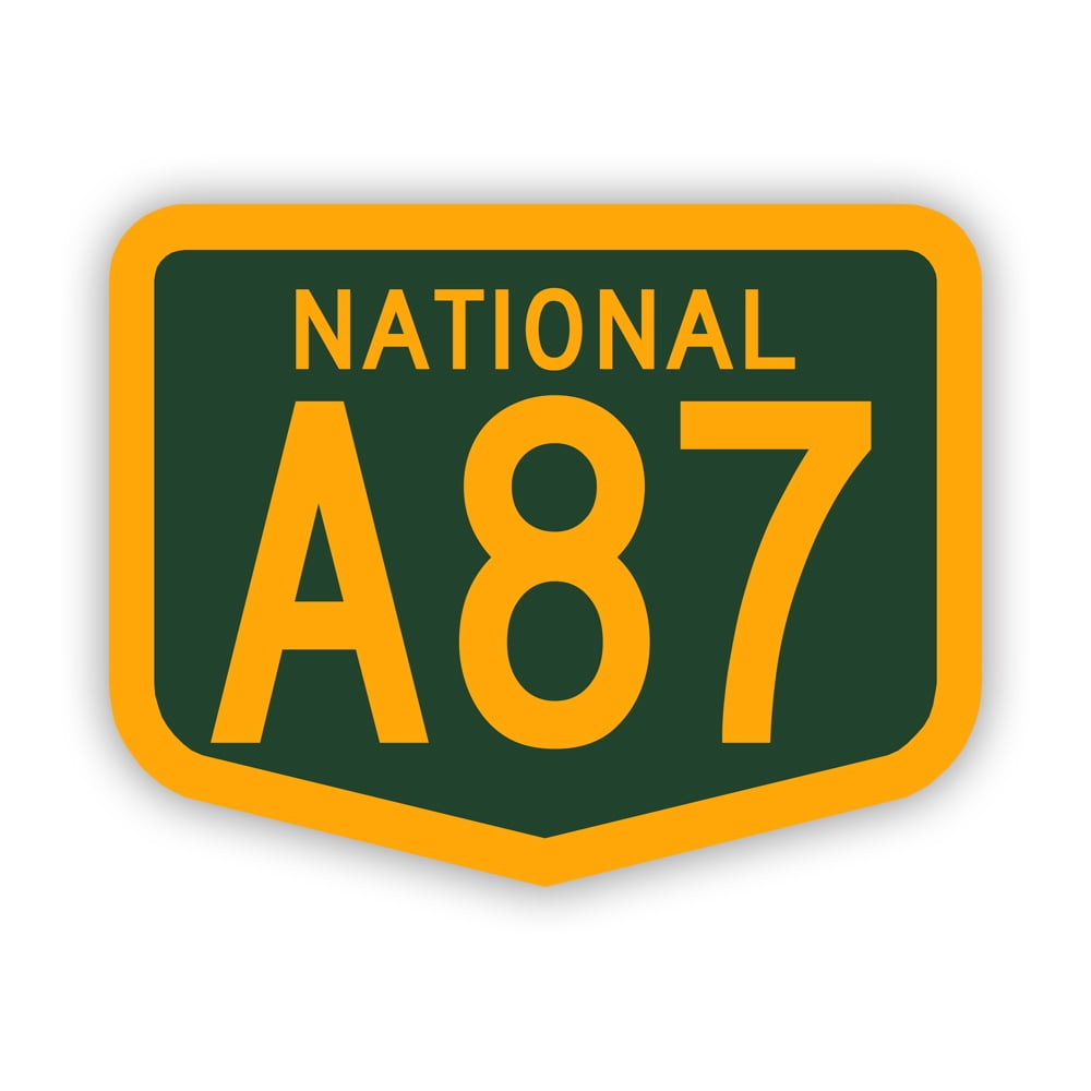 Australian National Highway A87 Sticker Decal - Self Adhesive Vinyl ...