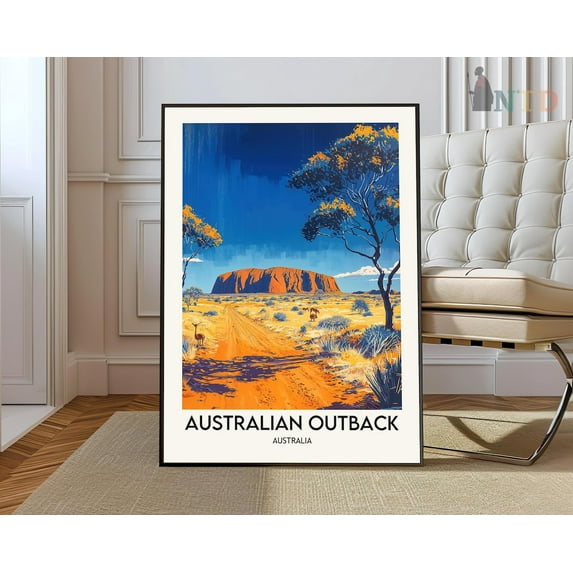 Australian Outback Print, Australian Outback Wall Art, Australian ...