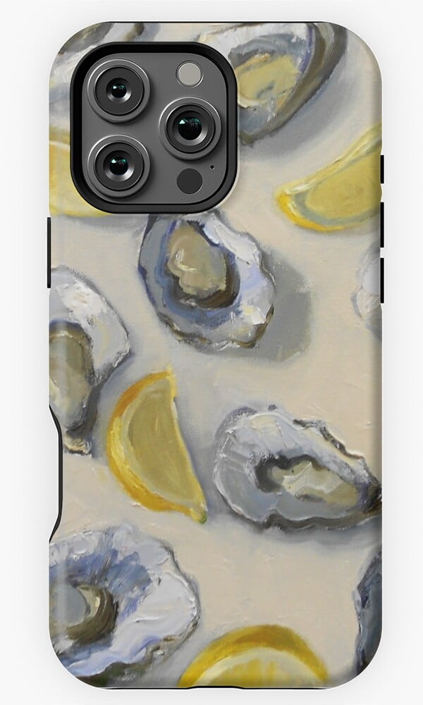 Australian Oysters Lemons Still Life Phone Case Compatible with iPhone ...