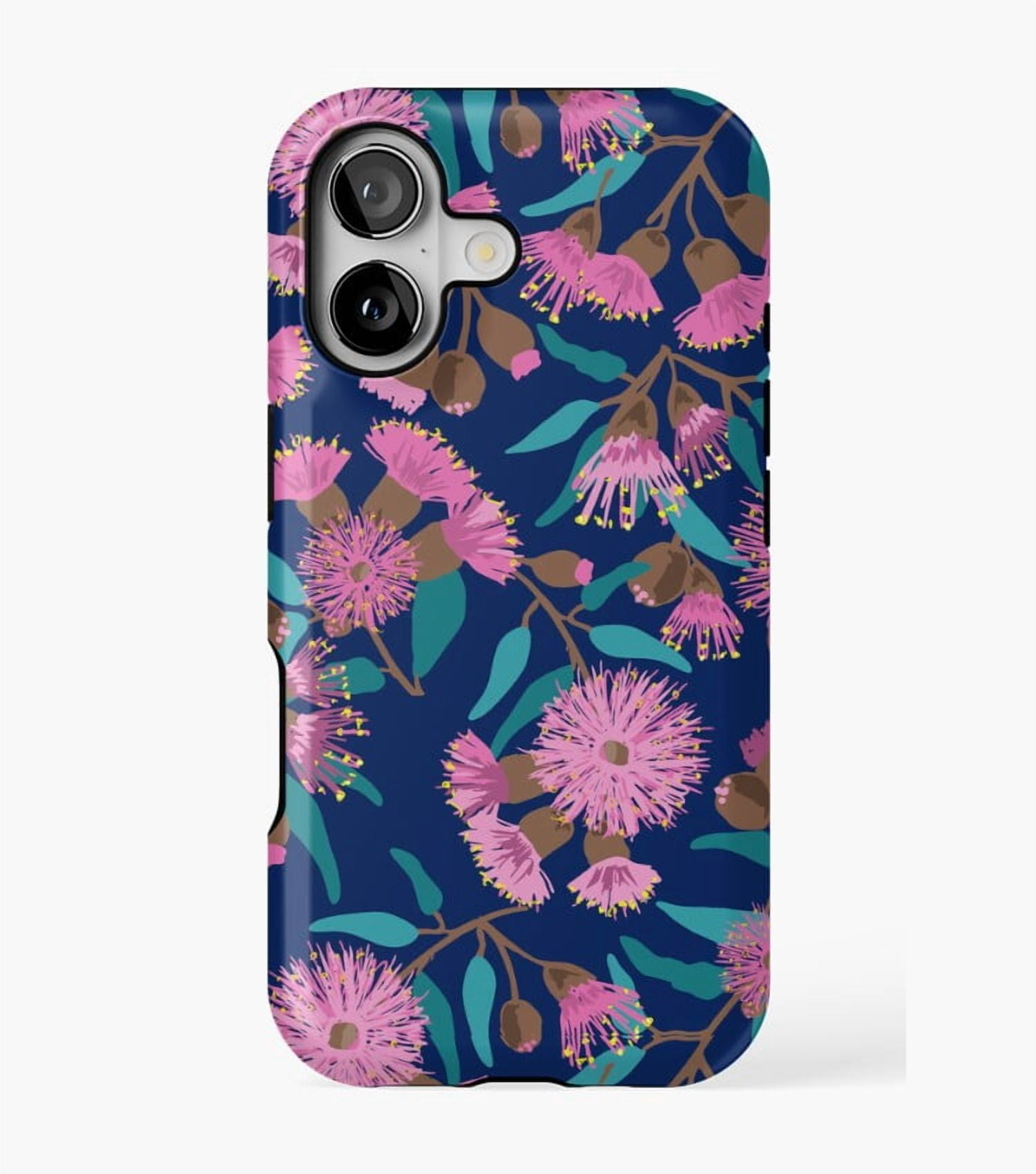 Australian Pink Flowering Gum Tree Protective Hard Case for iPhone 11 ...