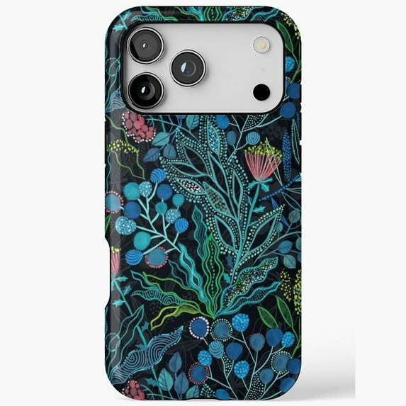 Australian Plants Flowers Nature Art iPhone Case 17 11 12 13 14 15 16 ...
