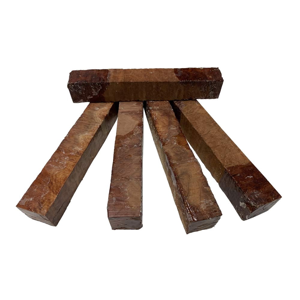 Australian Red Mallee Wood Pen Blanks For Turning - 3/4" x 3/4" x 6" (5 ...
