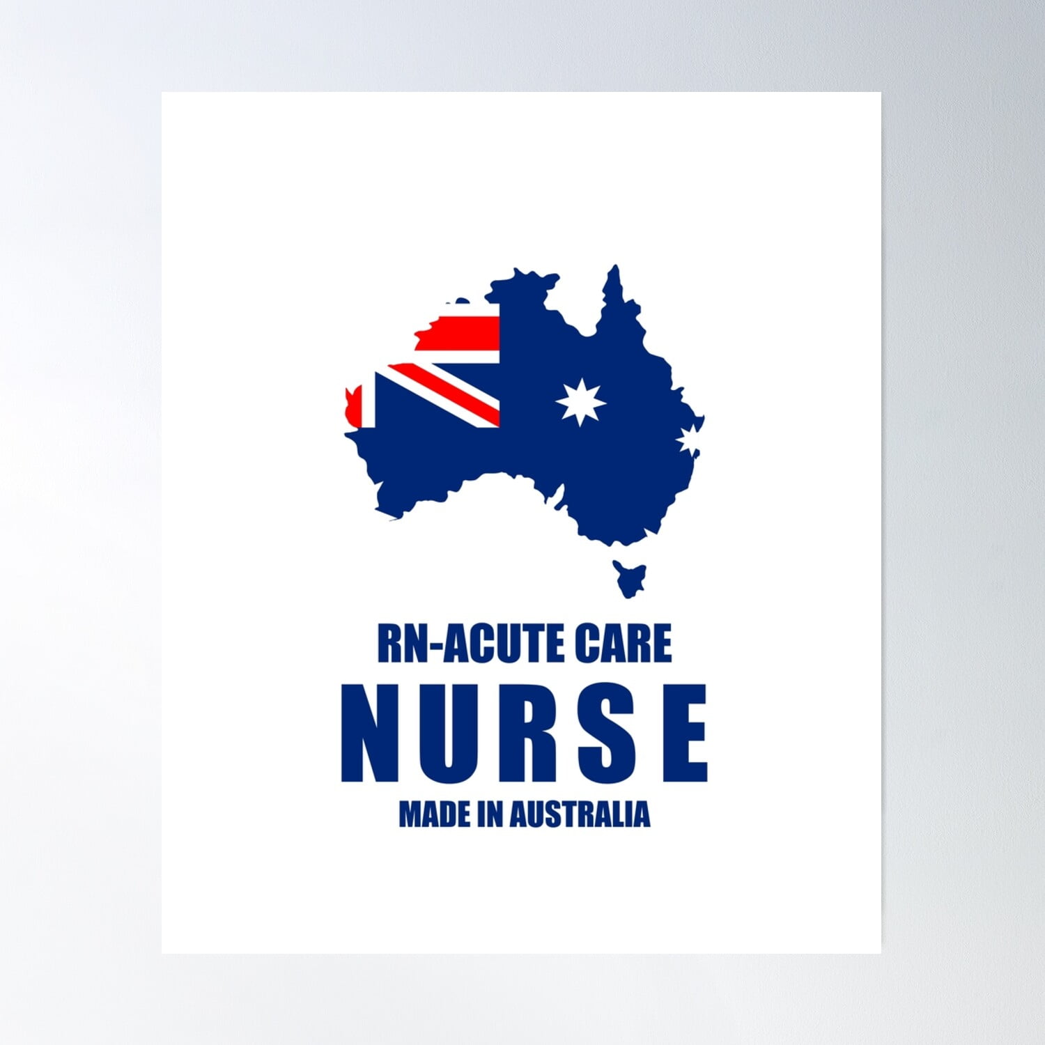 Australian Rn Acute Care Nurse, Nurse Made In Australia, Graduation ...