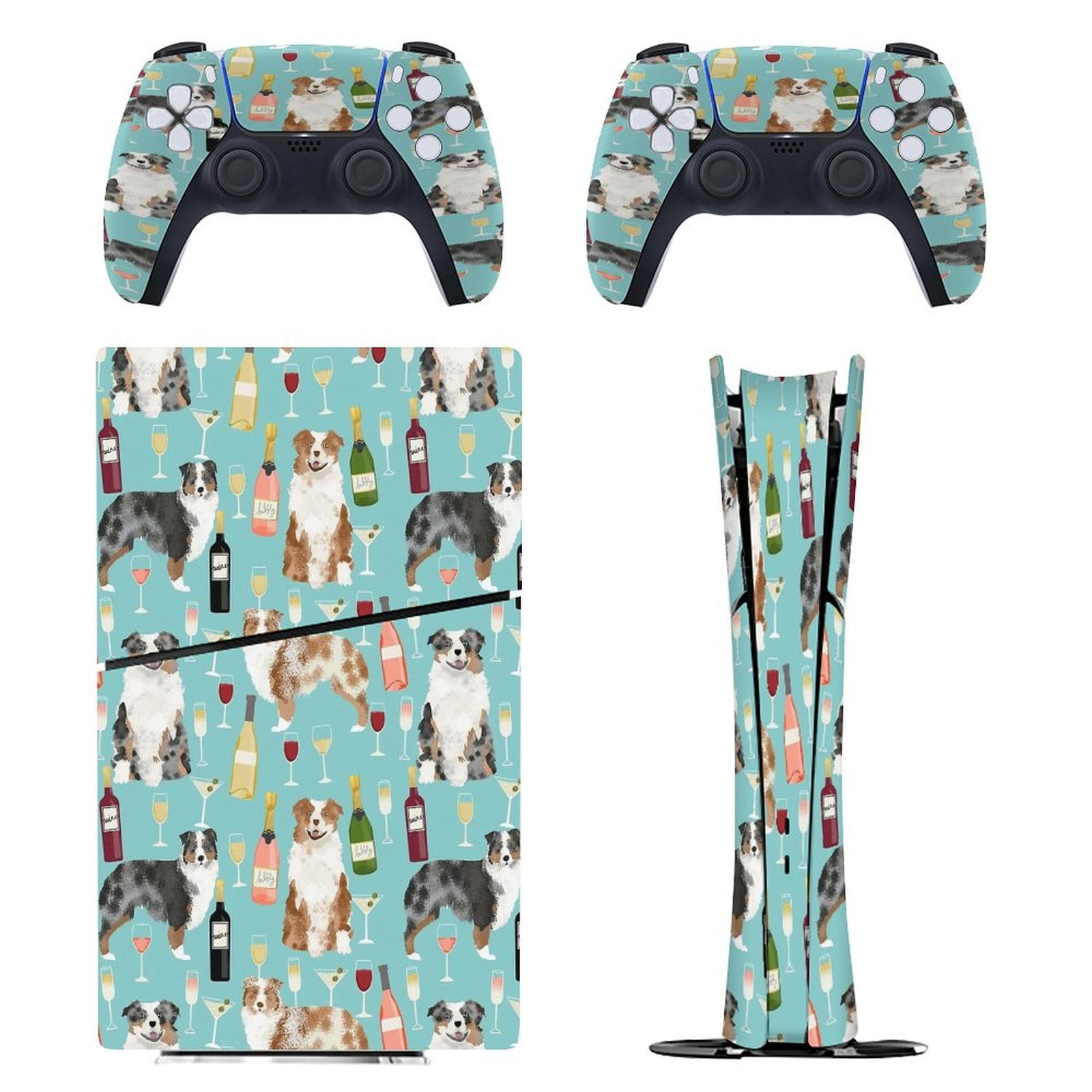 Australian Shepherd Blue And Red Merle Wine Cocktails Yappy Hour ...