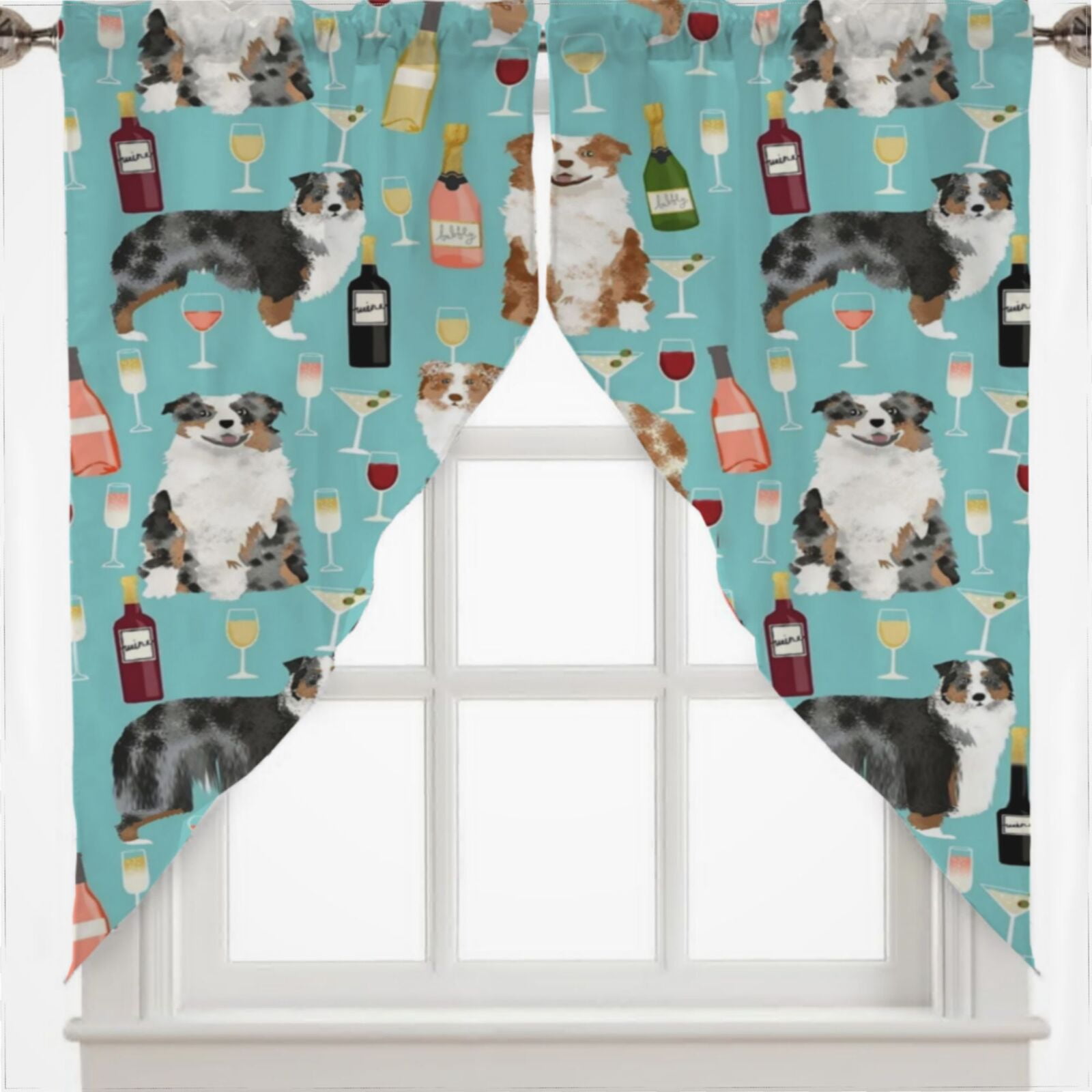 Australian Shepherd Blue And Red Merle Wine Cocktails Yappy Hour ...