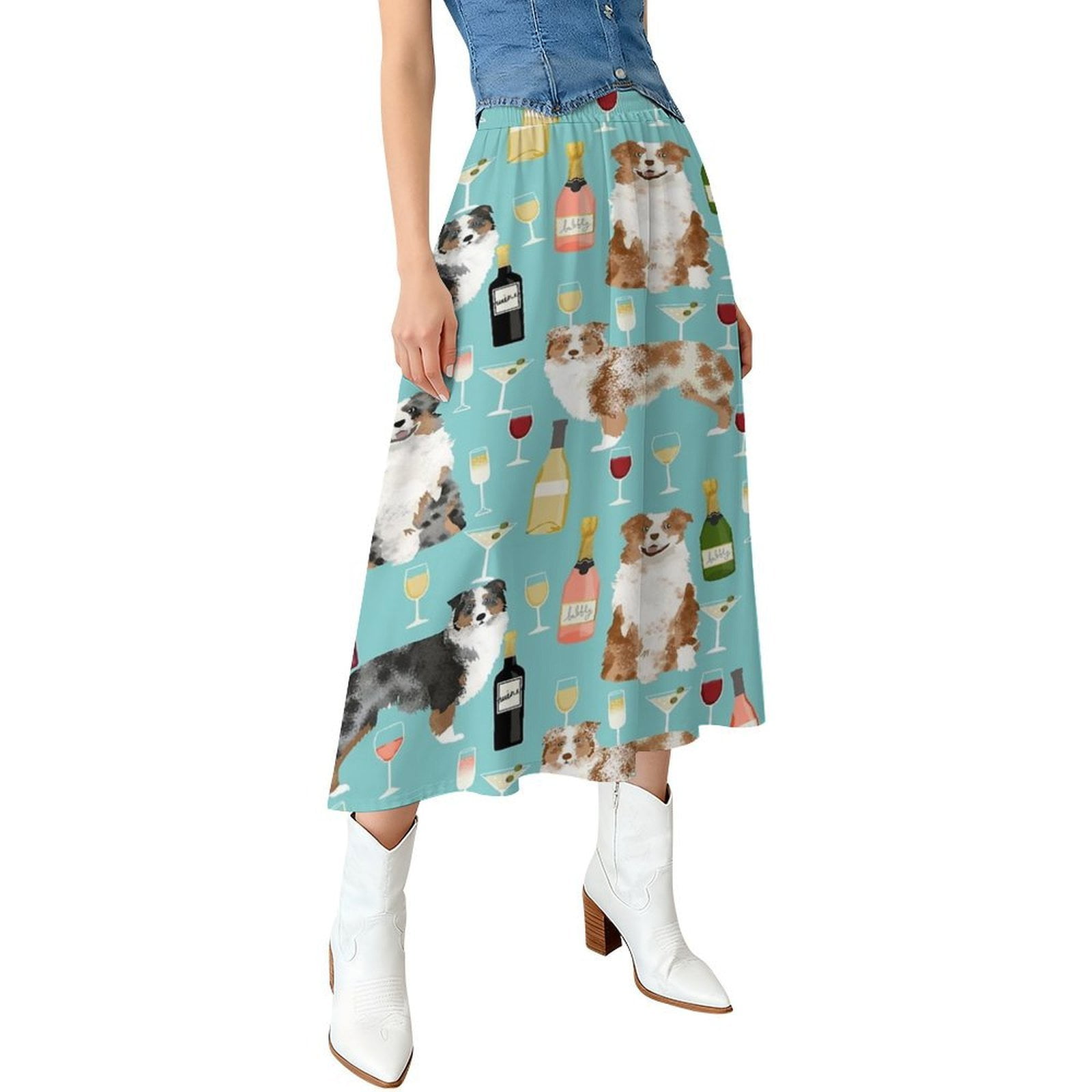 Australian Shepherd Blue And Red Merle Wine Cocktails Yappy Hour ...