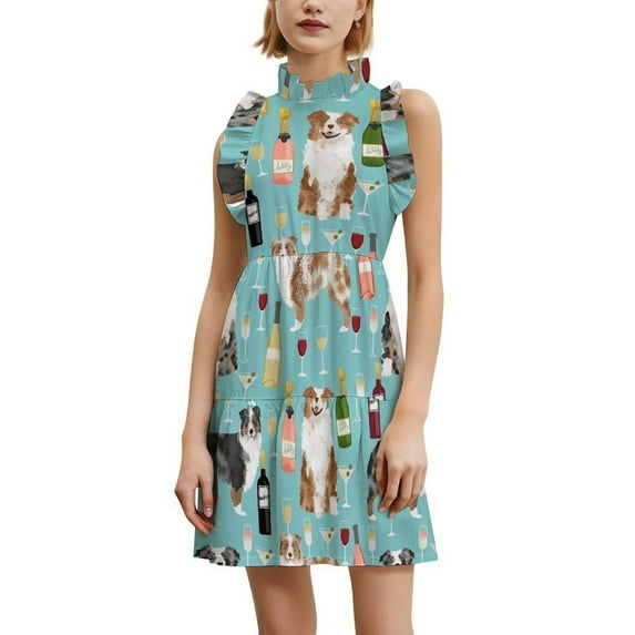 Australian Shepherd Blue And Red Merle Wine Cocktails Yappy Hour ...