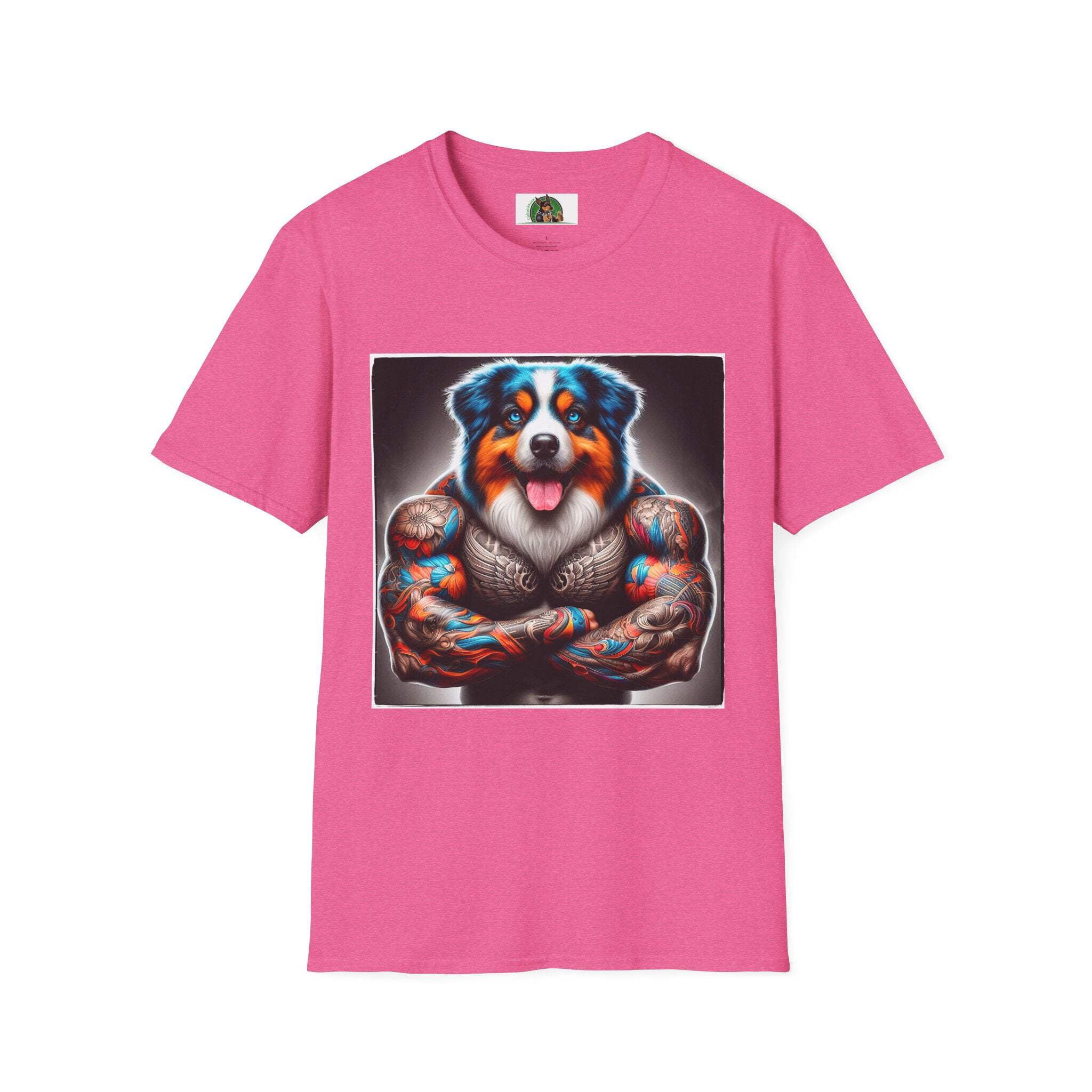 Australian Shepherd Bright Tattoo Buff Dog - Walmart.com
