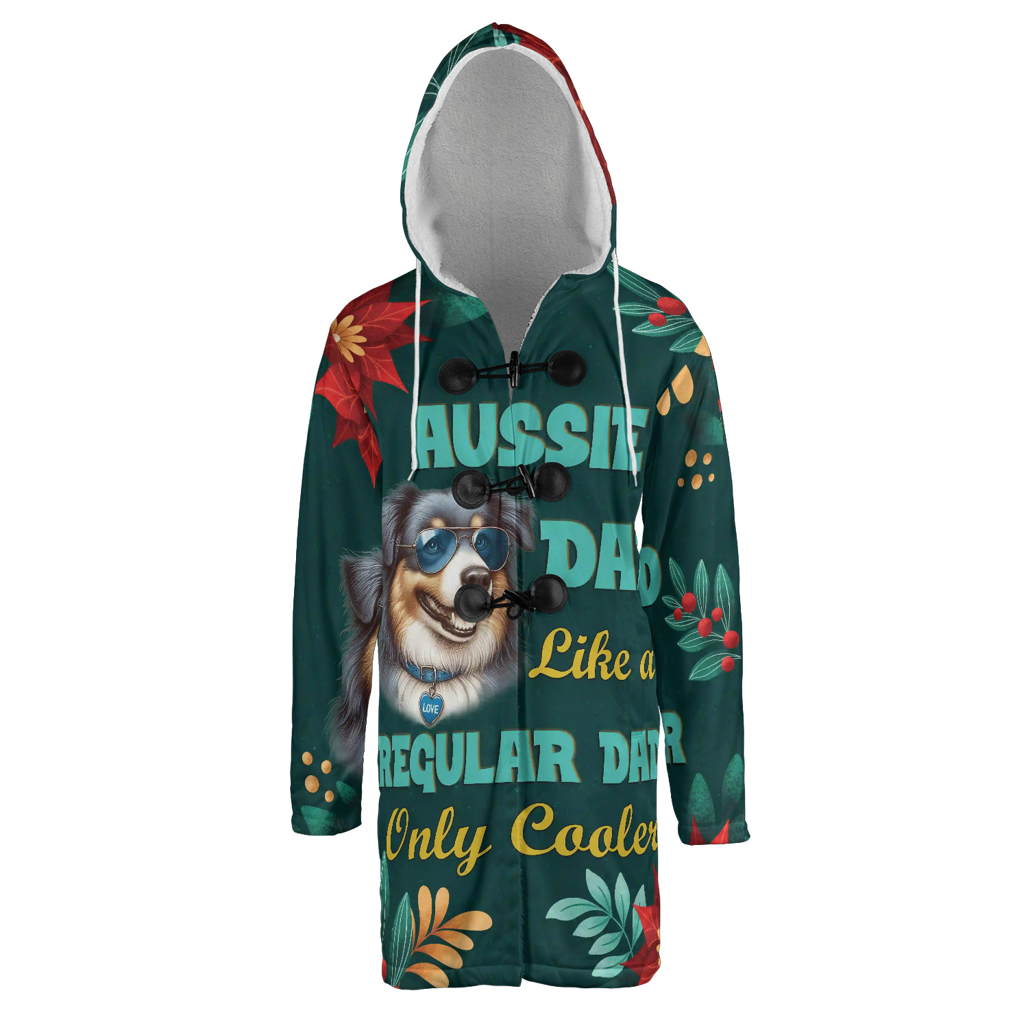 Australian Shepherd Dad Like a Regular Dad Only Cooler Happy Father's ...